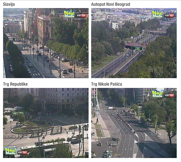 Web kamere - Najbolja vremenska prognoza - SerbianMeteo